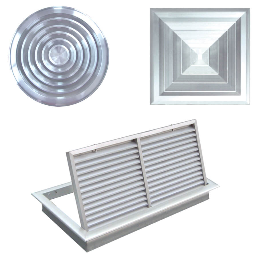 Air outlets (Air grilles) | PCJ INDUSTRIES
